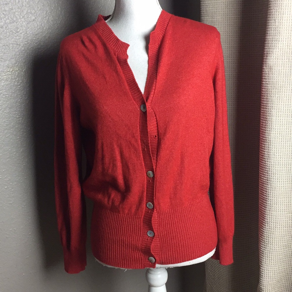 Bianca Made In Italy Cashmere Silk Blend Cardigan - Gem